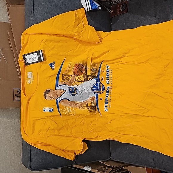 adidas | Shirts | Vintage Adidas Stephen Curry Golden State Warriors ...